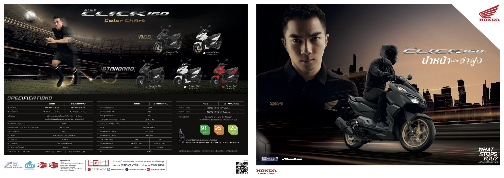 HONDA CLICK 160 สปอร์ตเอทีที่ให้ทั้งความแรง และความสนุก